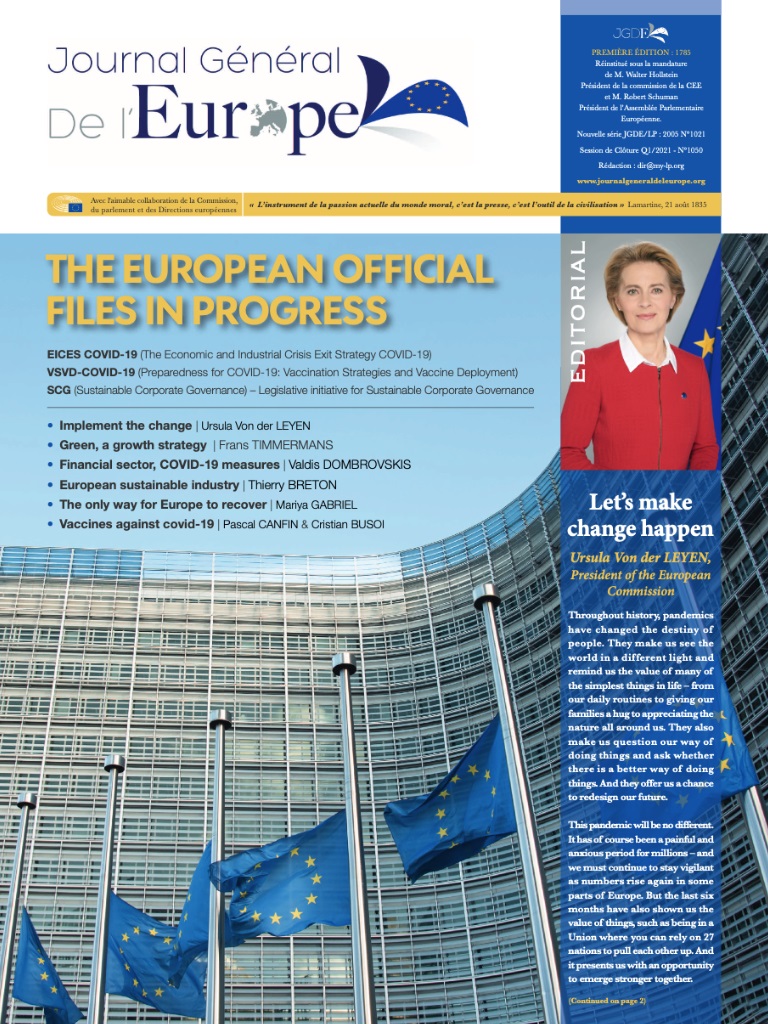 Archives - Journal Général de l'Europe